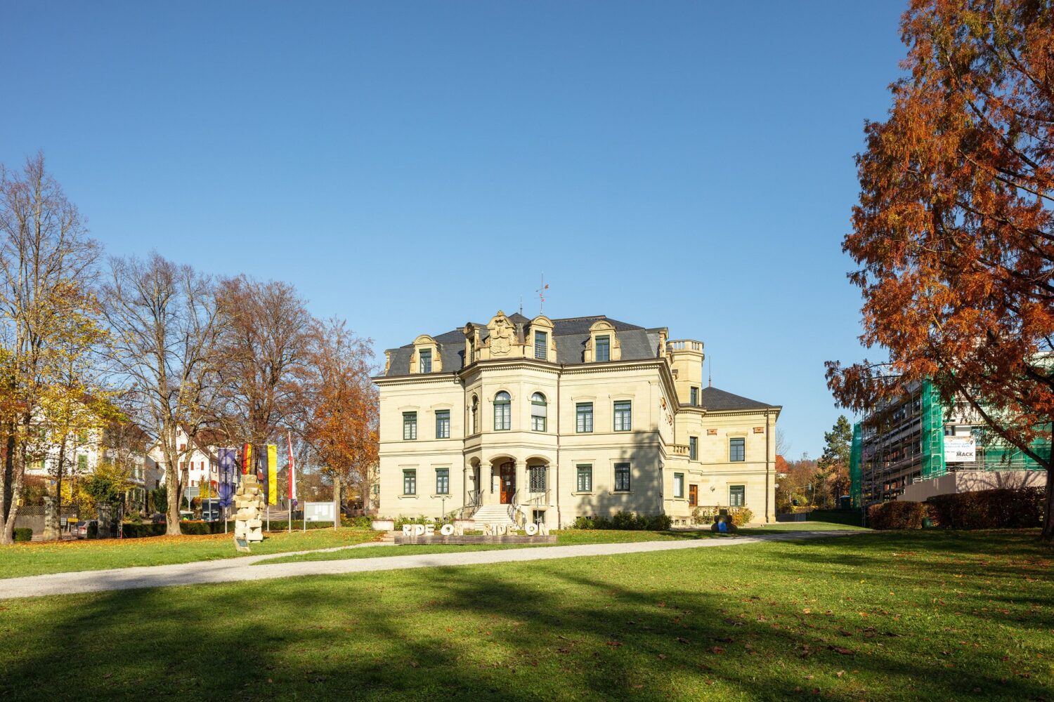 Im Rathaus Gaildorf befindet sich das Büro des Bürgermeisters in der ...
