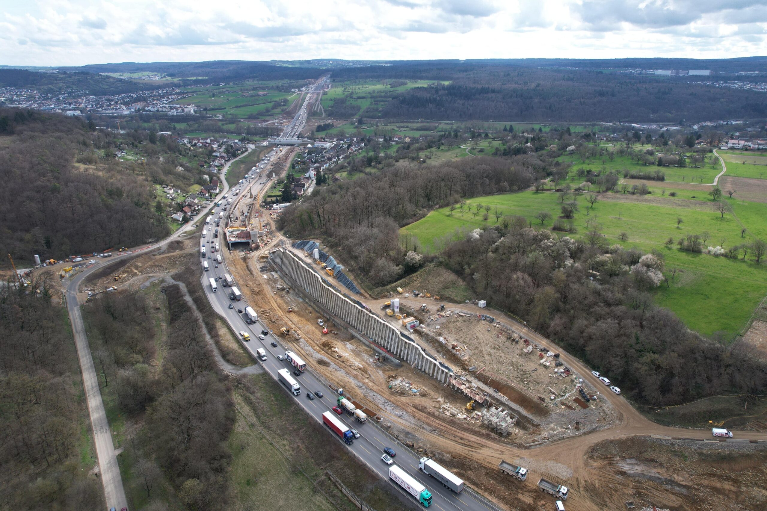 Halbzeit auf der größten Straßenbaustelle im Land | Staatsanzeiger BW