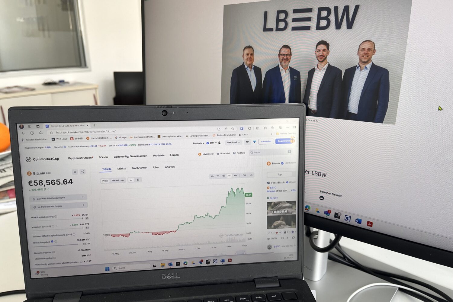 LBBW bietet Unternehmenskunden Zugang zu Kryptowährungen ...