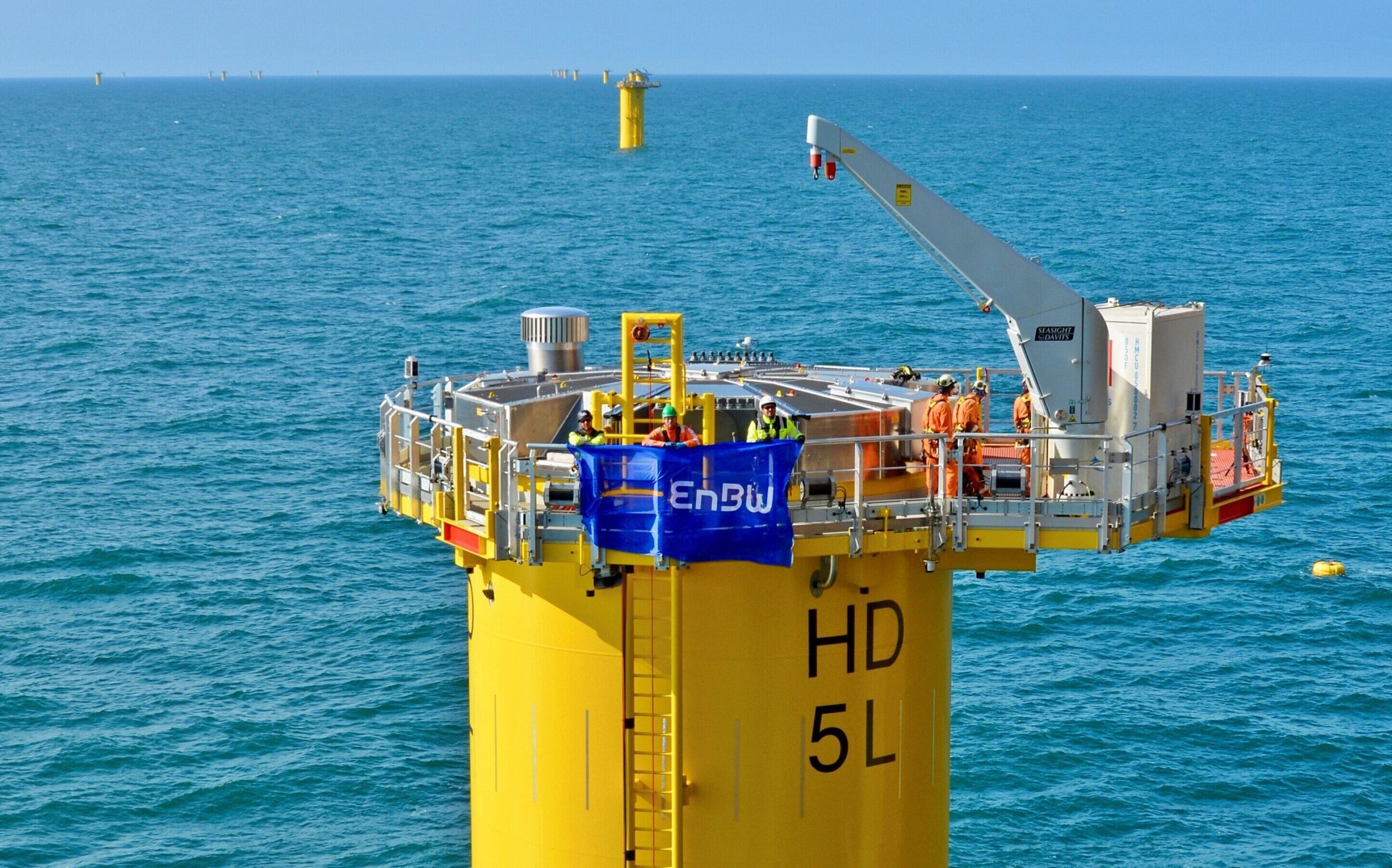 64 Fundamente für EnBW-Offshore-Windpark gesetzt | Staatsanzeiger BW