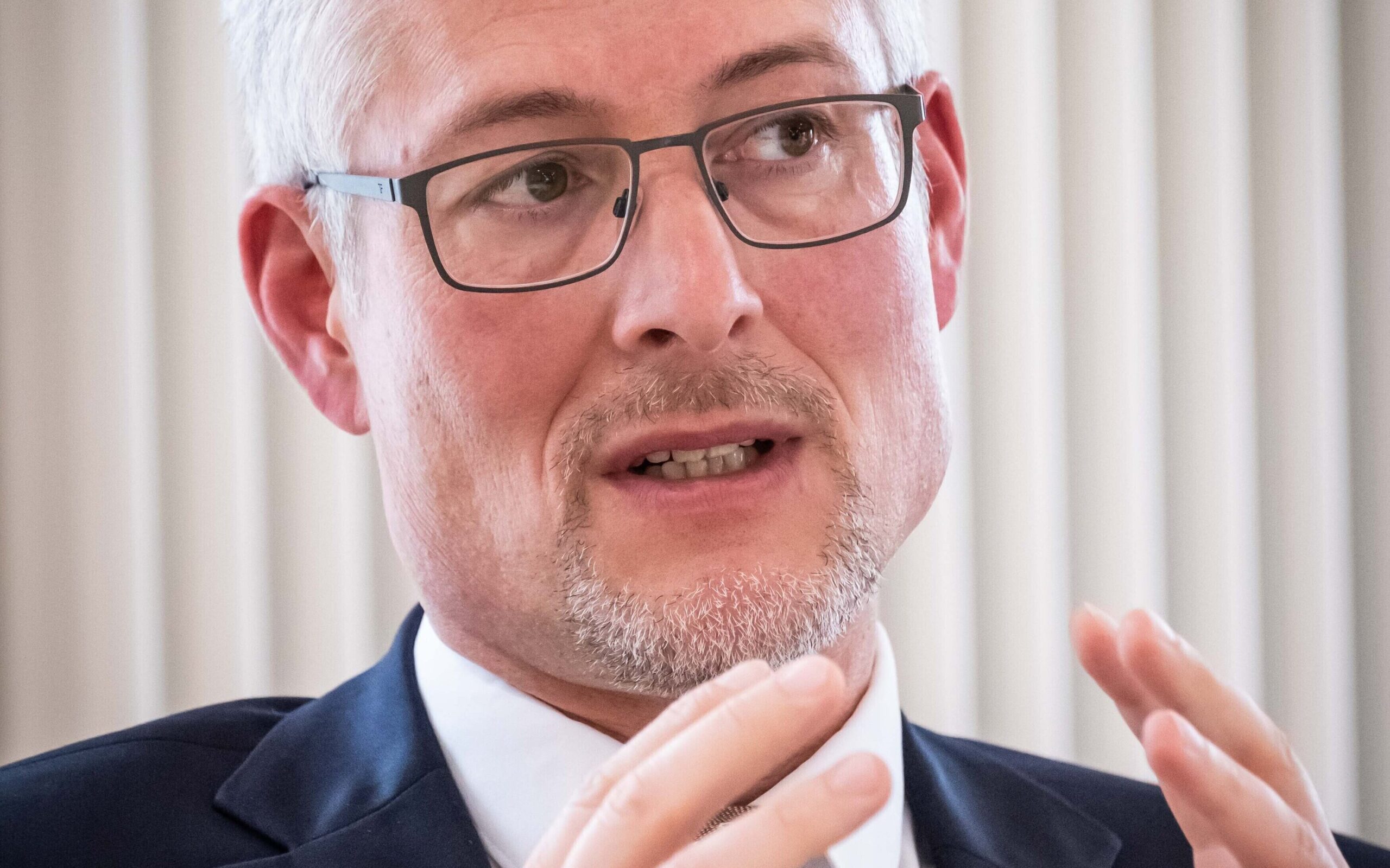 Gemeindetagspräsident Steffen Jäger: „Auf einer Skala von eins bis zehn sind wir bei einer elf ...